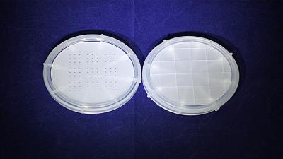 China High-Transmittance TGV Sapphire Substrate Conductive Aerospace Automotive AR VR for sale