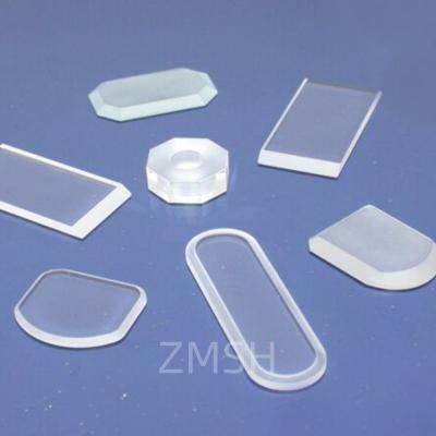 Китай Специальные неравномерно-образные кварцевые оптические окна с точностью расплавленного кремния продается