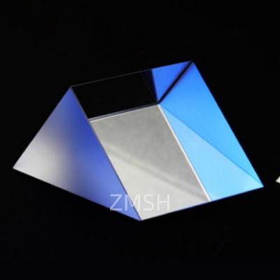 China Fused Quartz Optical Prisms UV / VIS Transmission Custom Angles for sale