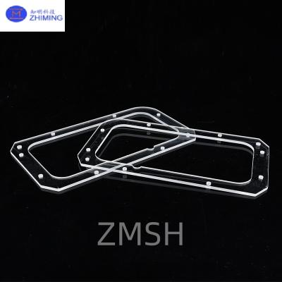 Cina Piastre passanti in quarzo di grado UV/IR, taglio personalizzato, alta temperatura, chimico in vendita