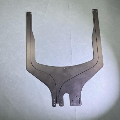 China SiC Ceramica Forchetta su misura Componente strutturale di precisione Maniglia Wafers Componente ottico for sale