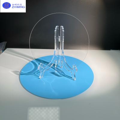 China Sapphire Wafer 6inch C Axis to M Axis 350um Thickness DSP for sale