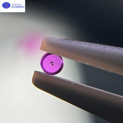 Cina Cuscinetto a rubino a foro passante di precisione con durezza estrema (Mohs 9) e rubino sintetico monocristallino per minimizzare attrito e usura in vendita