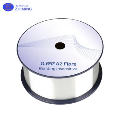 China Bending Insensitive Single-mode Optical Fiber G.657.A2 for Indoor optical cables for sale