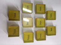 China Single Crystal Superconducting Thin Monocrystalline Substrate 10X10mm Orientation Zinc for sale