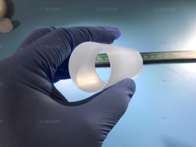 China Alto rendimiento del zafiro de los componentes del zafiro de la lente cilíndrica óptica sintética del espejo en venta