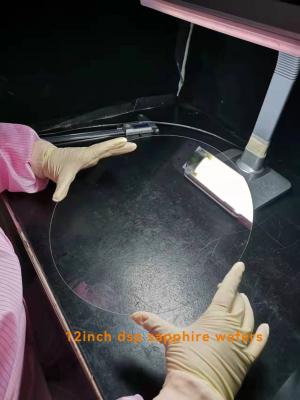 China 12 Inch Sapphire wafers sapphire windows  Substrate Dia 300mm C Plane Quartz Wafers BF33 for sale