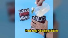 Composite Material Stand Up Pouch for Food Packaging