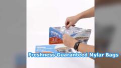 Three Side Seal Self-Sealing Plastic Packaging Bag | Custom Printed OEM