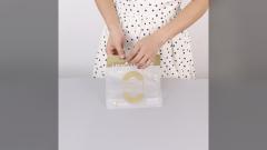Matte Soft Tea Packaging Bag with Hang Hole