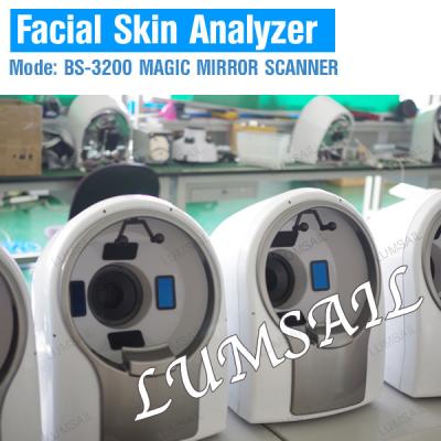 China piel escaner analizador sam skin analyzer machine to find facial problems for sale