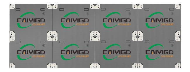 Cable-free LED panel design