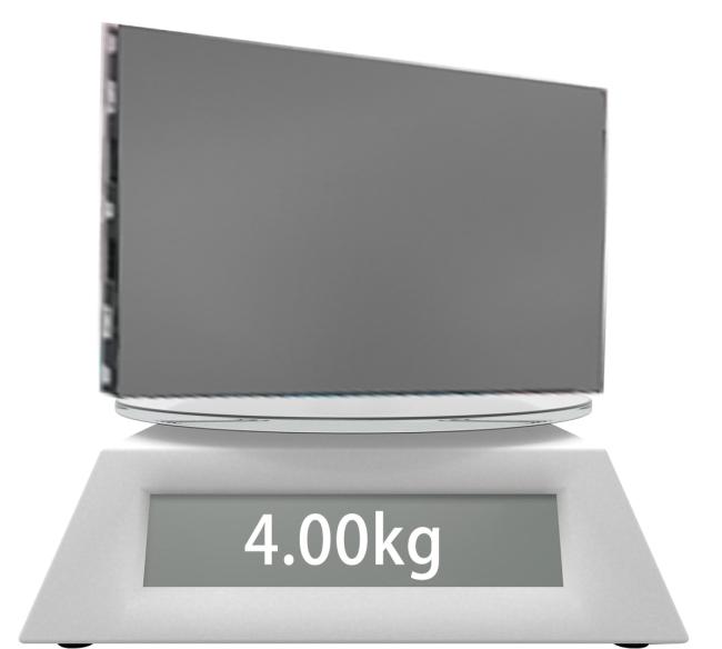 Thin profile LED display