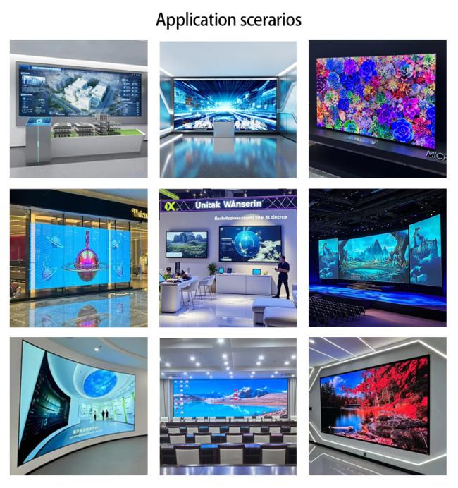 LED display in commercial application