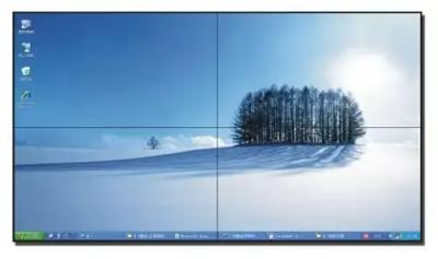 China HD Indoor Lcd Video Wall Panel Matrix Splicing Screen Seamless 1.8mm Video Wall For Advertising Display for sale