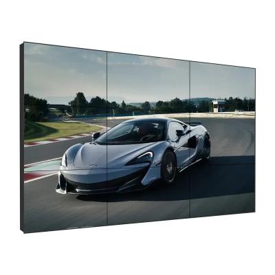 China HD Indoor Lcd Video Wall Panel Matrix Splicing Screen Seamless 1.8mm Video Wall For Advertising Display for sale
