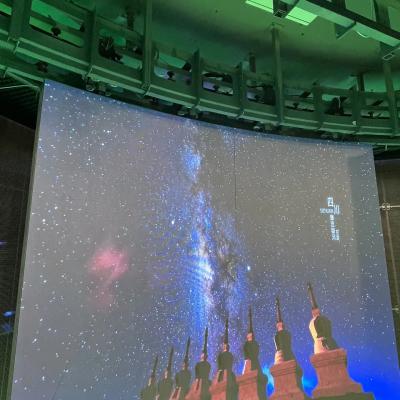 China Outdoor Indoor Curved Led Display Screen Wall Mechanical for sale