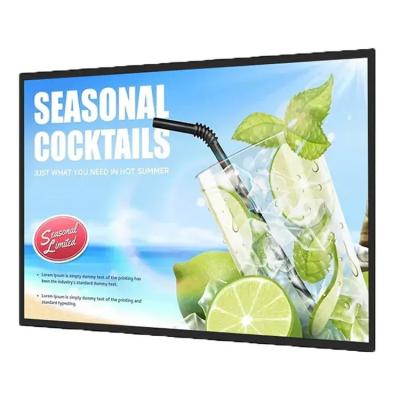 China Wall Mounted LCD Wall Display Advertising Machine Wall Touch Screen for sale