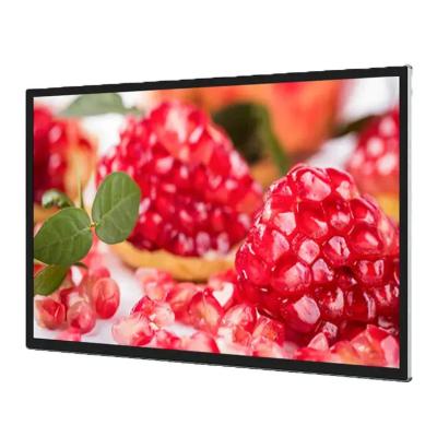 China Wall Mounted LCD Wall Display Advertising Machine Wall Touch Screen for sale