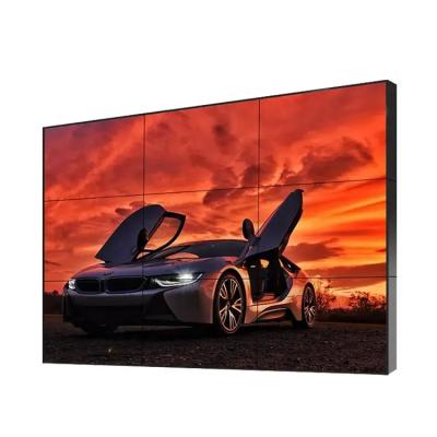China Bezel LCD Video Wall Display Monitor 2K*4K 46 55 Inch 2x2 3x3 3x4 Splicing Screens 1.8 3.5mm 700nits for sale