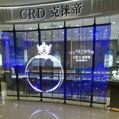 China GC10-15W65T Grille Transparent LED Display Wan Transparent Led Wall for sale