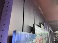 China Wall Mounted Digital Signage Board with Telescopic Lifting Screen 0.01-0.03mm Accuracy 200W-7500W Motor for sale