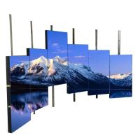 China Wall Mounted Digital Signage Board with Telescopic Lifting Screen 0.01-0.03mm Accuracy 200W-7500W Motor for sale