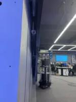 China Wall Mounted Digital Signage Board with Telescopic Lifting Screen 0.01-0.03mm Accuracy 200W-7500W Motor for sale