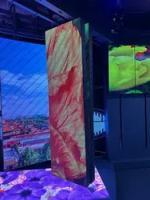 China Customized Sliding LED Screen with 60 Brushless Servo Motor and 24-380V Power Supply for Professional Display Systems for sale