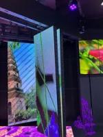 China Customized Sliding LED Screen with 60 Brushless Servo Motor and 24-380V Power Supply for Professional Display Systems for sale