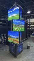 China HD Advertising LED Display Screen with 360° Rotation, 0.01-0.1° Positioning Accuracy, and 200W-7500W Motor Power for sale