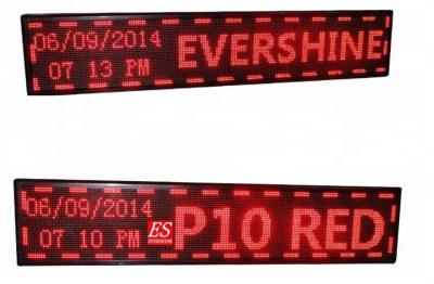 China P10 1r Red Tupe Outdoor Single Color Led Module Advertising Led Display Screen for sale