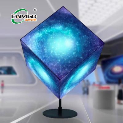 China Indoor Cube LED Display Cube Led Video Wall 1280mm*1280mm for sale