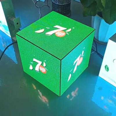 China Indoor Cube LED Display Cube Led Video Wall 1280mm*1280mm for sale