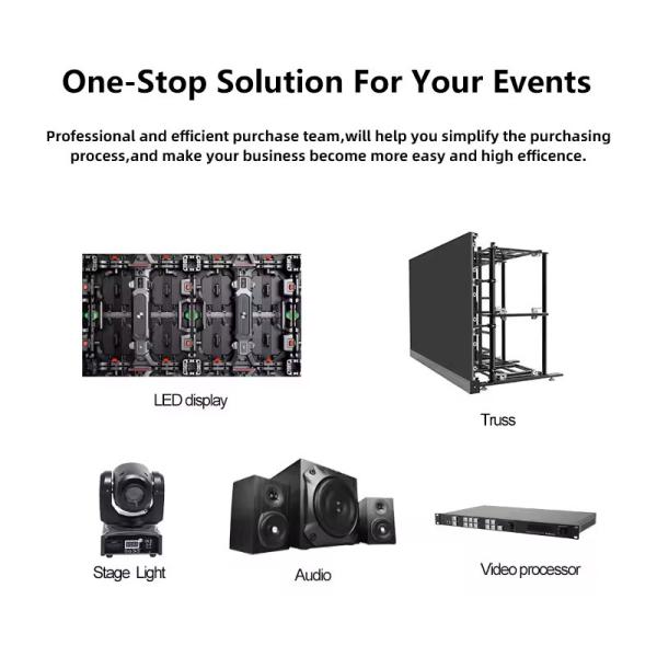 Pantalone video a LED ad alte prestazioni P3.91 P4.81 All'interno all'aperto Noleggio LED Display LED Video Wall panel