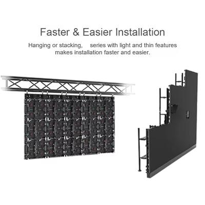China Digital Signage And Displays P3.91 P3.9 Rental LED Video Wall Giant Stage Pantalla LED Display Screen Panel For Indoor O for sale