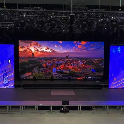 China Indoor Outdoor Rental LED Screen P2.6 P3.91 P4.81 Stage Full Color LED Screen Led Video Wall Digital Poster, Video Wall 1/3 for sale