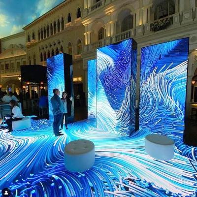 China Indoor Outdoor Rental LED Screen P2.6 P3.91 P4.81 Stage Full Color LED Screen Led Video Wall Digital Poster, Video Wall 1/3 for sale