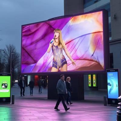 China Ecrã de painel de parede LED para publicidade exterior P3.91 P4 P5 P6 P8 Alta taxa de atualização para eventos for sale