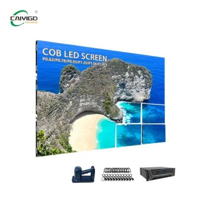 China COB LED Display P0.9 P1.25 Indoor Video Wall 3840Hz Refresh Rate zu verkaufen