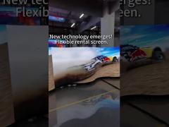 Ecrans d‘affichage avec LED-Flexibilisierung