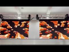 GOB Rollbare LED-Anzeige P1.25 P2.6 P3.91 Erneuerungsrate 3840Hz/1920Hz Interaktiver flexibler Bodenbildschirm