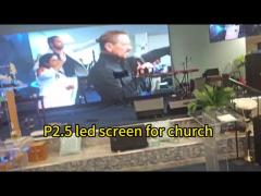 IP65 P2 P2.5 Indoor-LED-Videowandplatte für Kirchenveranstaltungen mit CE ROHS FCC CCC-Zertifikat