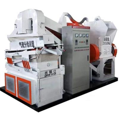 China 3500 kg Gewicht Kupferdraht/Kabel Granulationsmaschine 99,99% Recycling-Verhältnis garantiert zu verkaufen