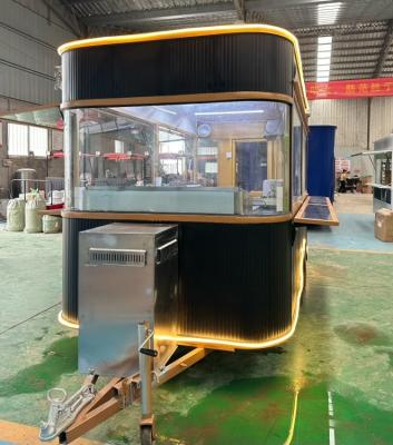 China Long Working Life Multifunctional Automatic Food Trailer for Outdoor Fast Food Business for sale