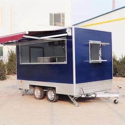 중국 2022 광고 회사 L320.00cm*W160.00cm*H235.00cm의 음식 트럭 성능 판매용