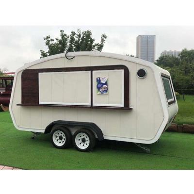China 85kms Long Distance Advertising C Ahap Yapboz Mobile Food Cart with Customized Design for sale