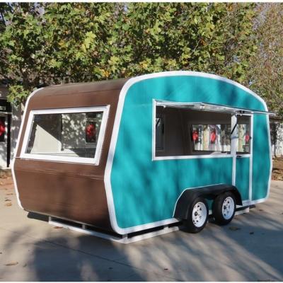 China 85kms Long Distance Advertising C Ahap Yapboz Mobile Food Cart with Customized Design for sale