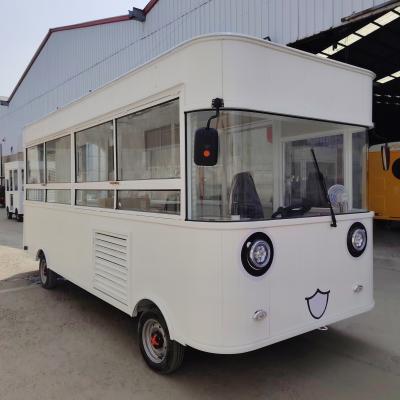 China 500*180*235cm Electric Mobile Fried Chicken Combo Cart with Coffee and Cola Beverage for sale