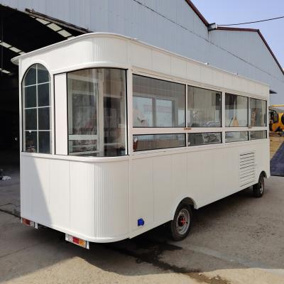 China 500*180*235cm Electric Mobile Fried Chicken Combo Cart with Coffee and Cola Beverage for sale
